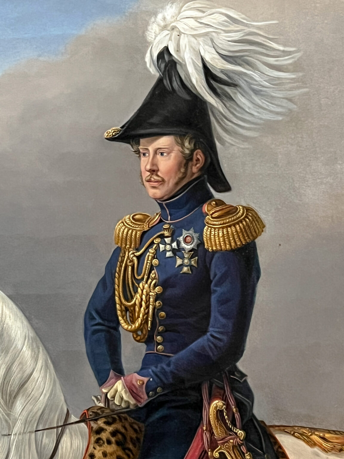 Albrecht Adam, König Wilhelm I. als souveräner Reiter
